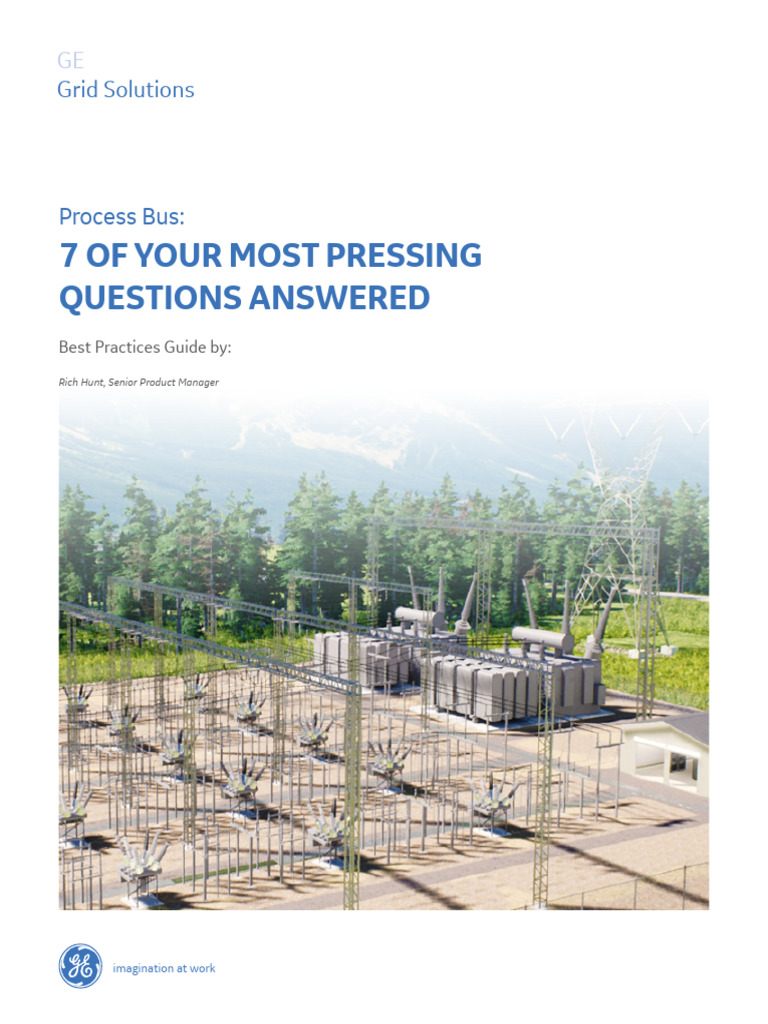 ProcessBus White Paper en 33129 LTR | PDF | Electrical Substation ...