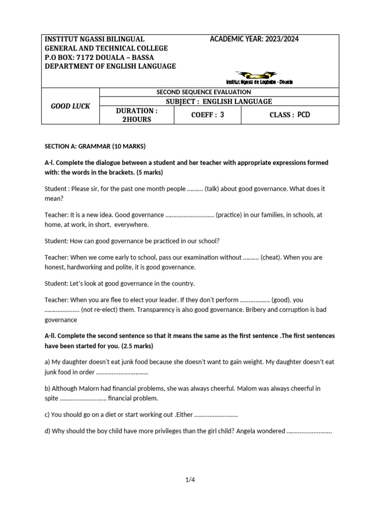 PCD, 2nd Seq | PDF | Language Arts & Discipline