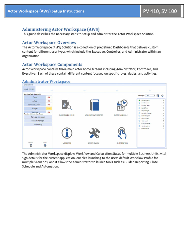 AWS PV4.1.0 SV100 Instructions | PDF | Workflow | Microsoft Excel