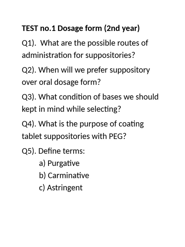 TEST No.1 | PDF | Self-Improvement | Wellness