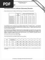 O Level A Level Grading System | PDF