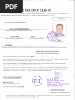 Fit To Fly Certificate Template | PDF