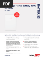 SolarEdge Inverter and Battery Compatibility | PDF | Electric Power
