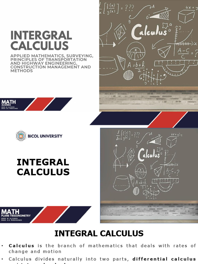 Lesson 6 Integral Calculus | PDF | Calculus | Integral
