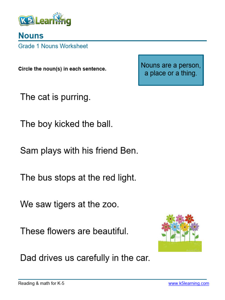 Exercise Nouns | PDF