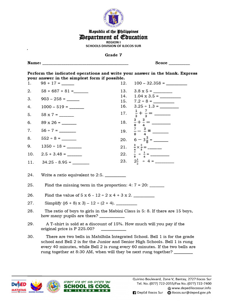 Grade 7finalv2 Pdf