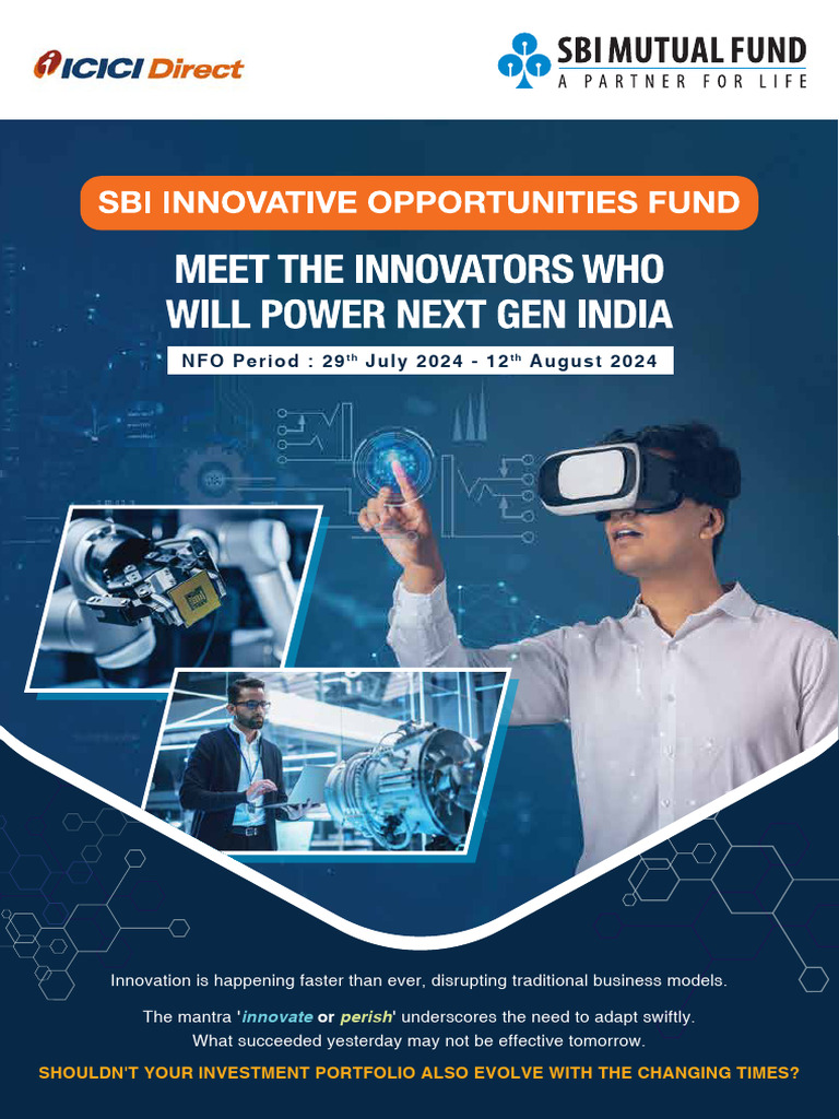 SBI Innovative Opportunities Fund Leaflet | PDF | Investing | Innovation