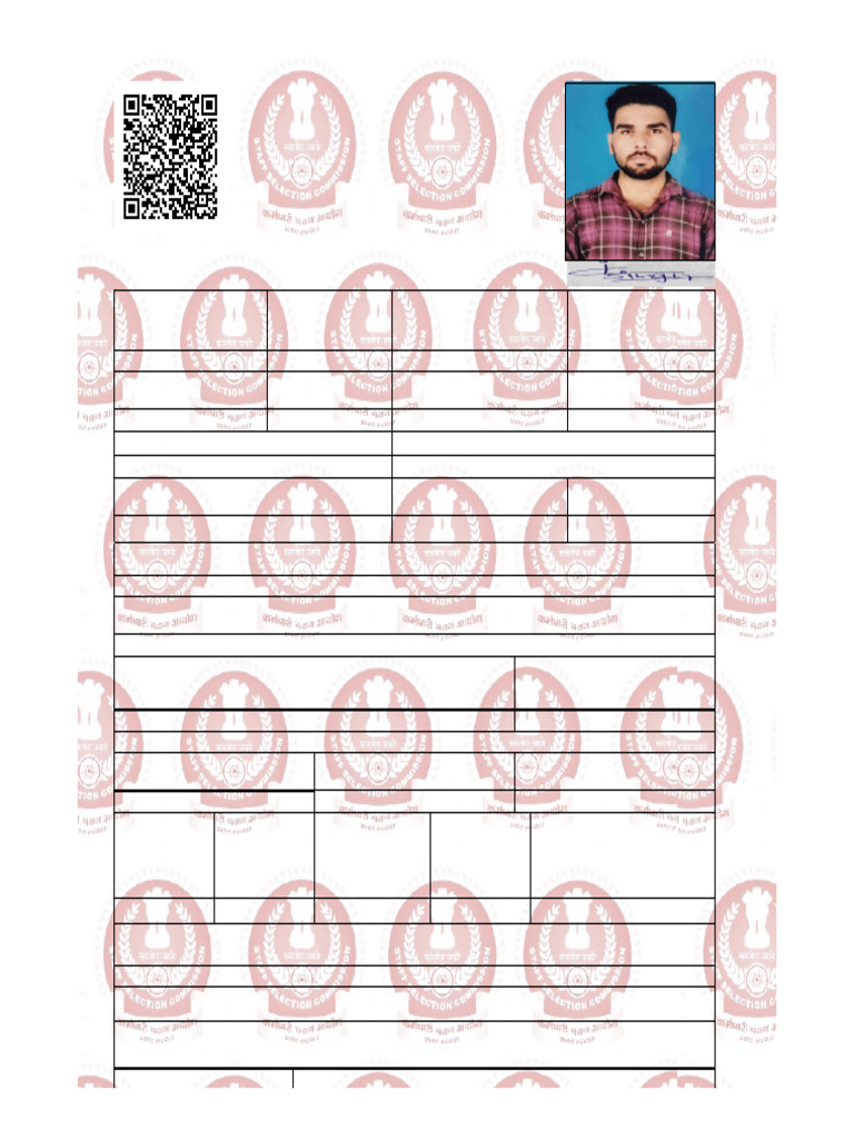 Applicationform Draft Print For All | PDF