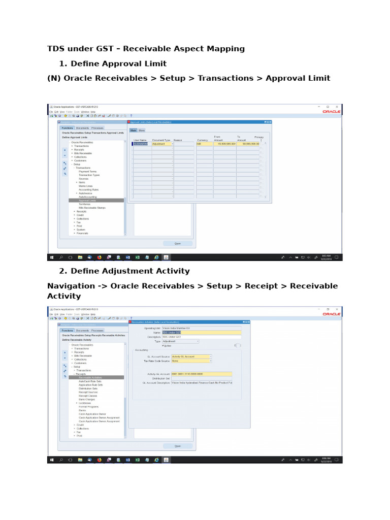 TDS New GST Ar Setup | PDF | Business