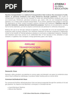 HBJ Pipeline: India's Longest Gas Line | PDF | Nature | Pipeline Transport