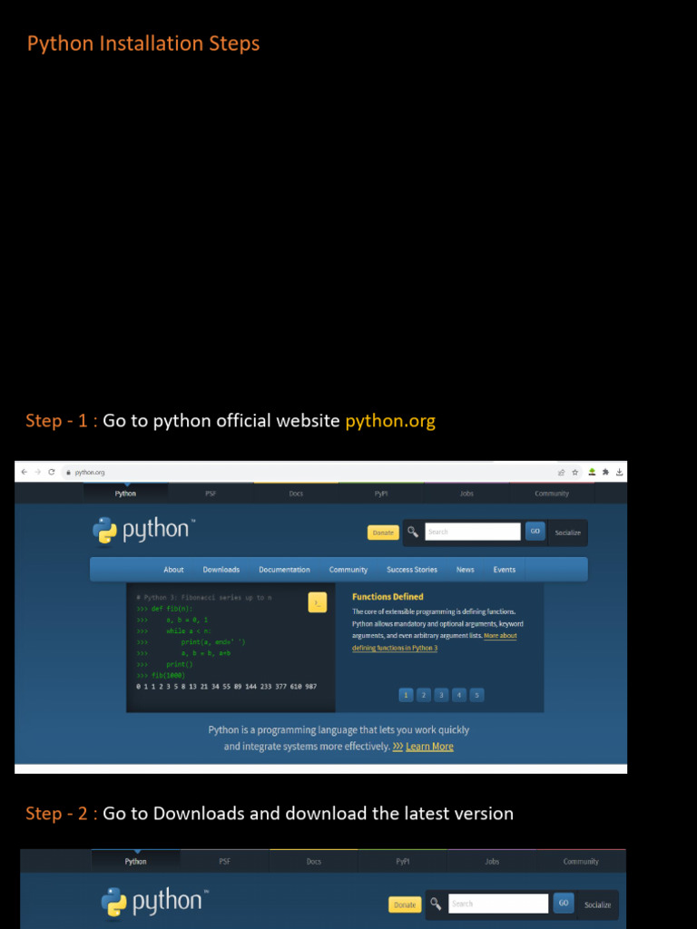 Python & Pycharm | PDF