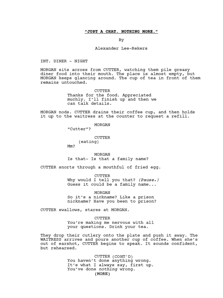 Just A Chat Nothing More | PDF