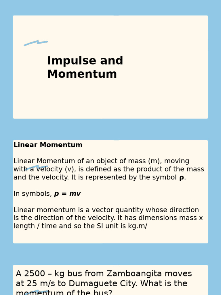 Physics 12 Mpmentum | PDF | Momentum | Force