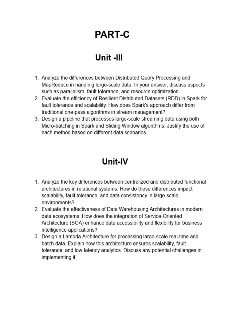 Part-C: Unit - III | PDF | Art | Computers