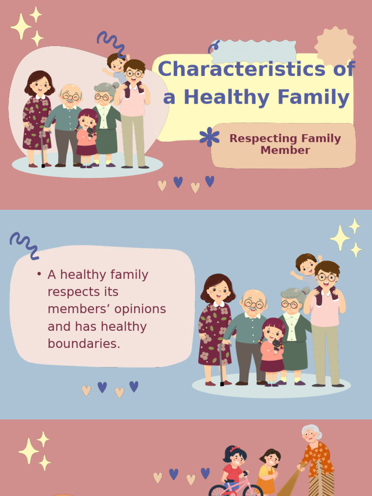 Characteristics of a Healthy Family | PDF
