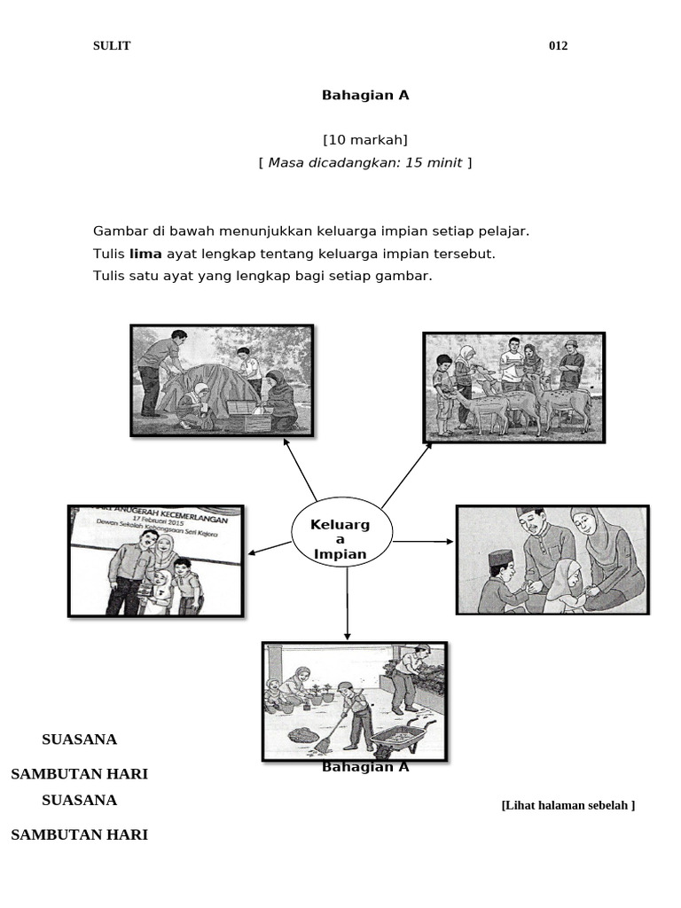 Johor BM Penulisan A Set 1 2017 - 1 | PDF