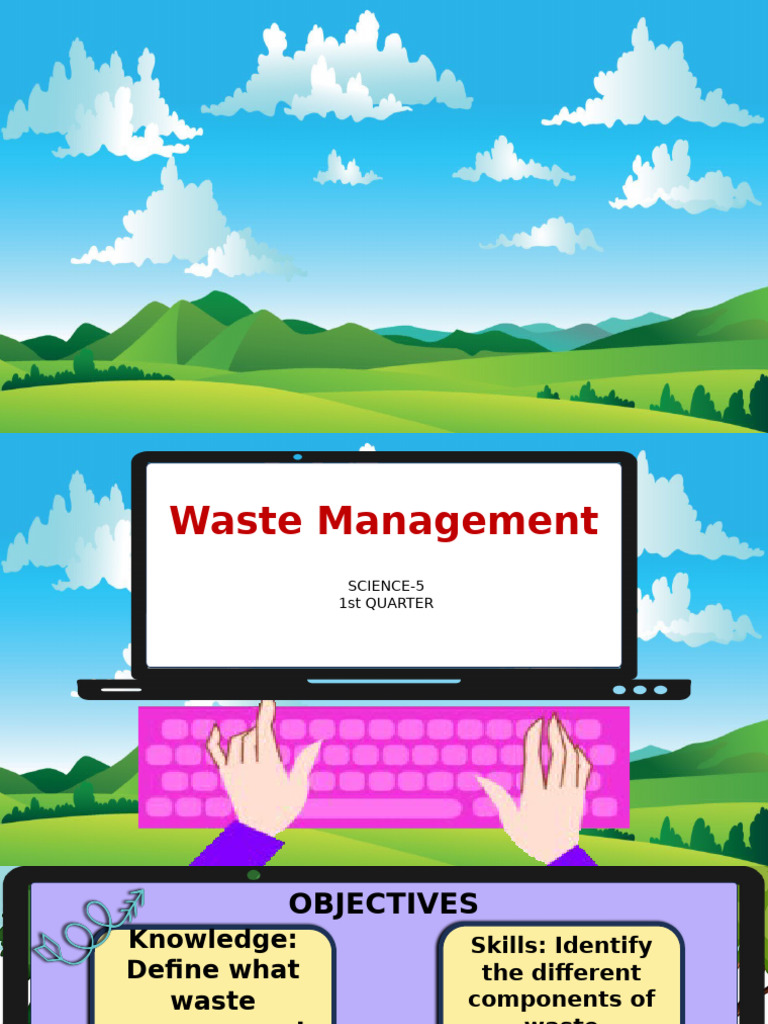 COT1 Q1-Science 5 Waste Management | PDF | Recycling | Waste