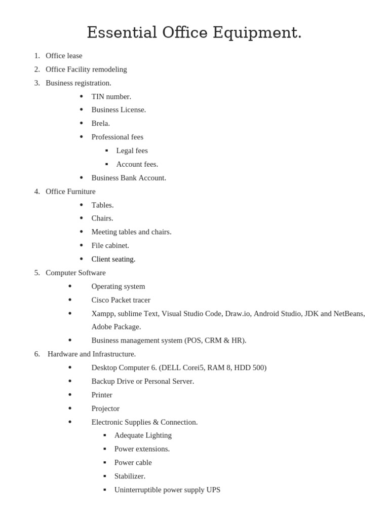 Office Equipment | PDF | Career & Growth | Computers