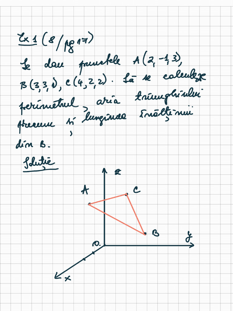 Probleme Vectori FII-1 | PDF