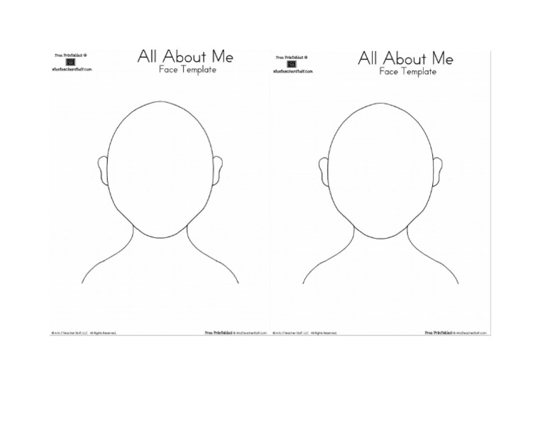 Bahan Relief:face Template | PDF