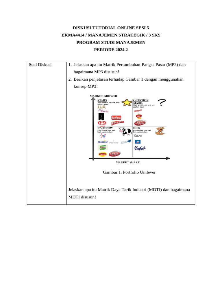 Diskusi Tutorial Online Sesi 5 | PDF