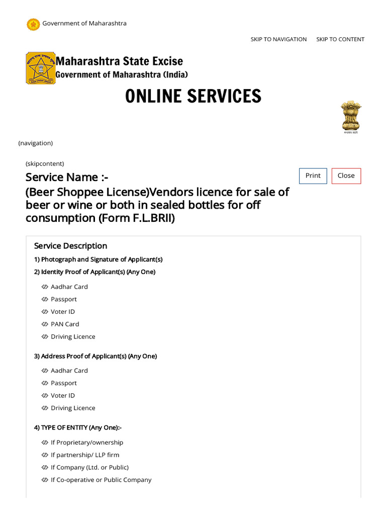 Maharashtra State Excise | PDF | Government And Personhood