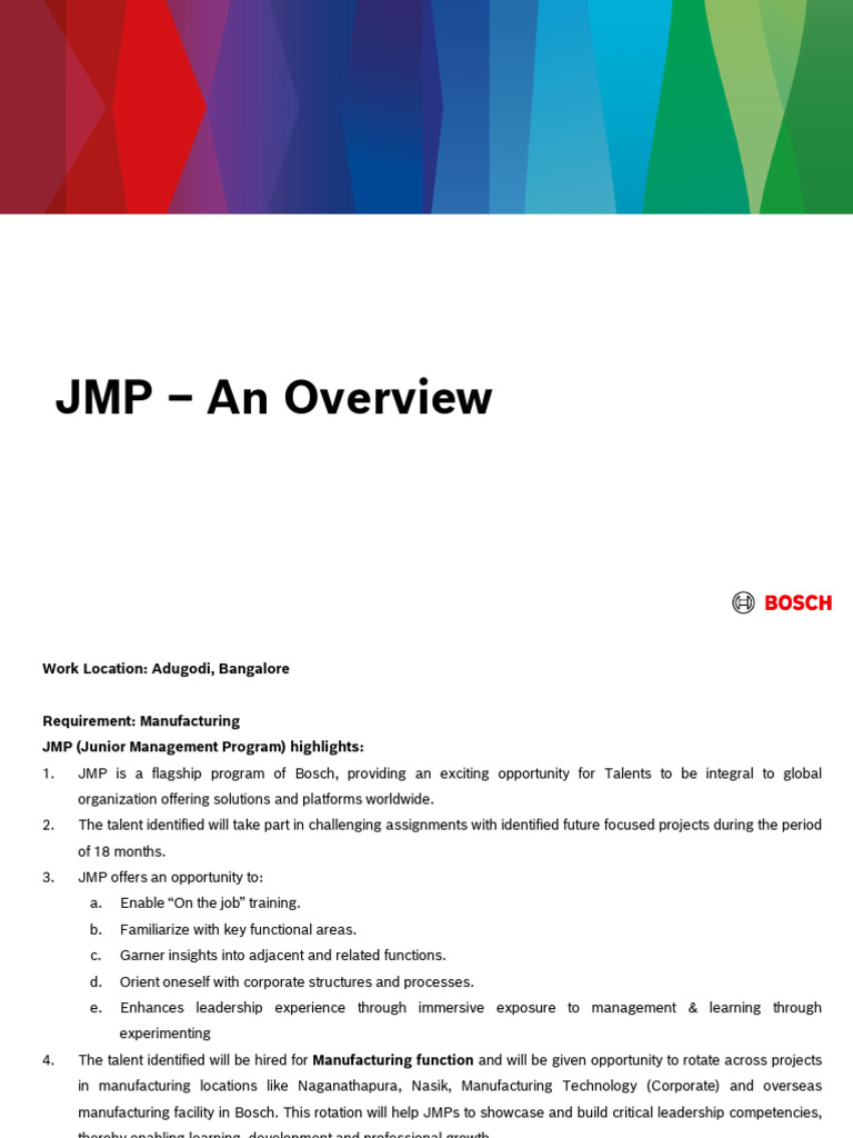 JMP Overview - Manufacturing | PDF | Business