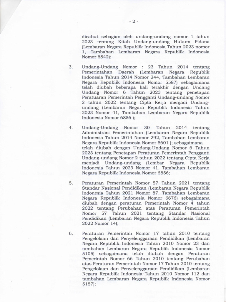 SK PENDIRIAN HAL 2 | PDF