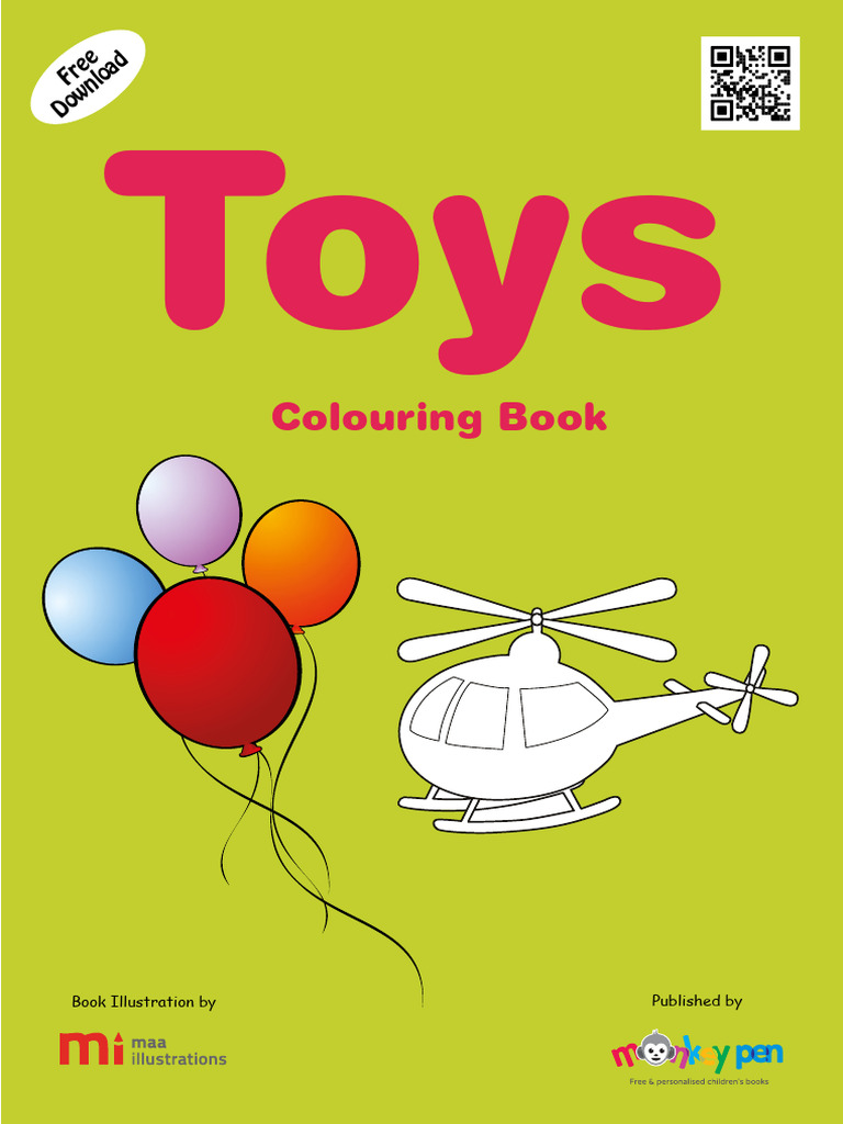 Toys Colouring Book | PDF