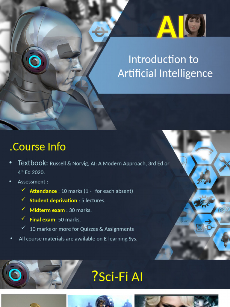 CH 1 Introduction To Artificial Intelligence | PDF | Artificial Intelligence | Intelligence (AI ...