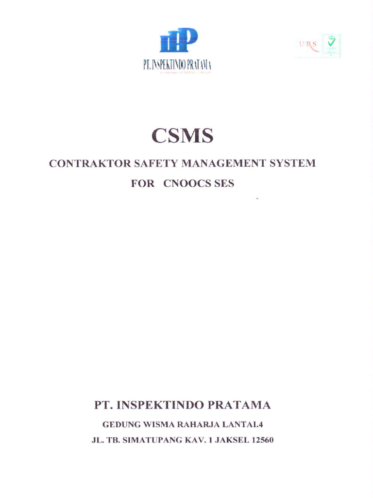 CSMS CNOOC SES - LTD | PDF