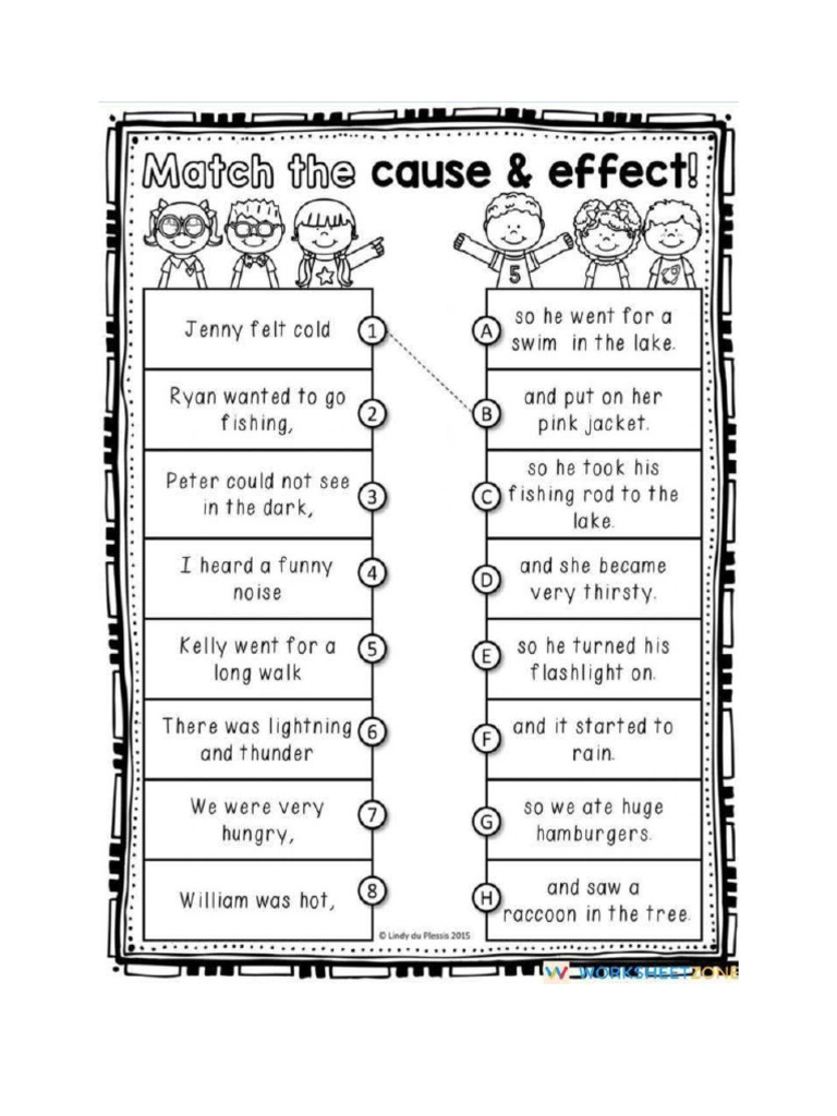 Match Cause Effect | PDF