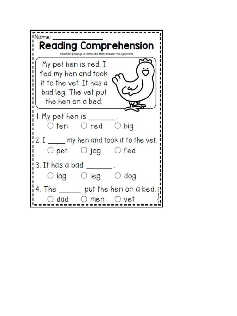 Reading Comprehensive | PDF