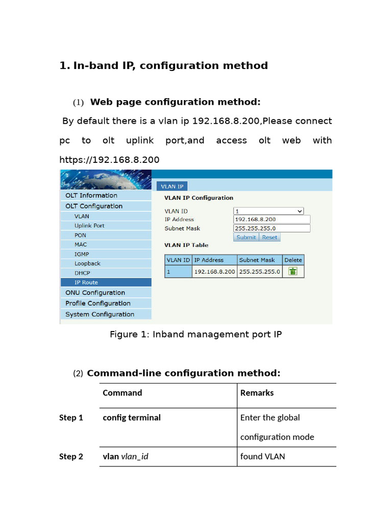 V1600GS LOGIN and REGISTER ONU | PDF | Ip Address | Gateway (Telecommunications)