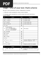 End of Unit 6 Test Answers | PDF