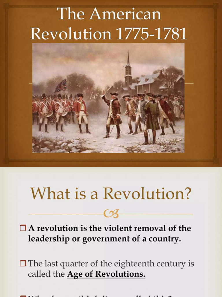 American Revolution | PDF