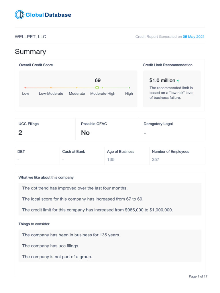 Us Wellpet, Llc | PDF | Standard Industrial Classification | Business