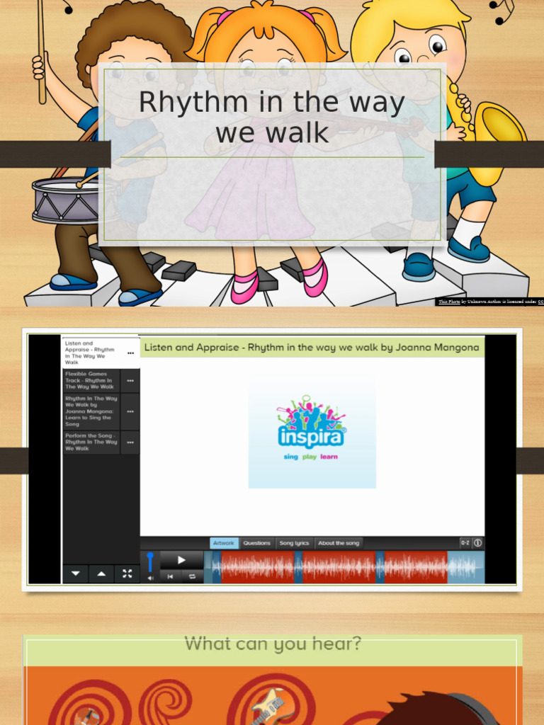 Rhythm in The Way We Walk | PDF