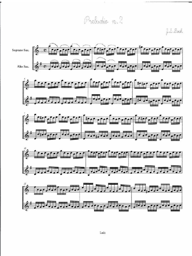 Preludio-Bach | PDF