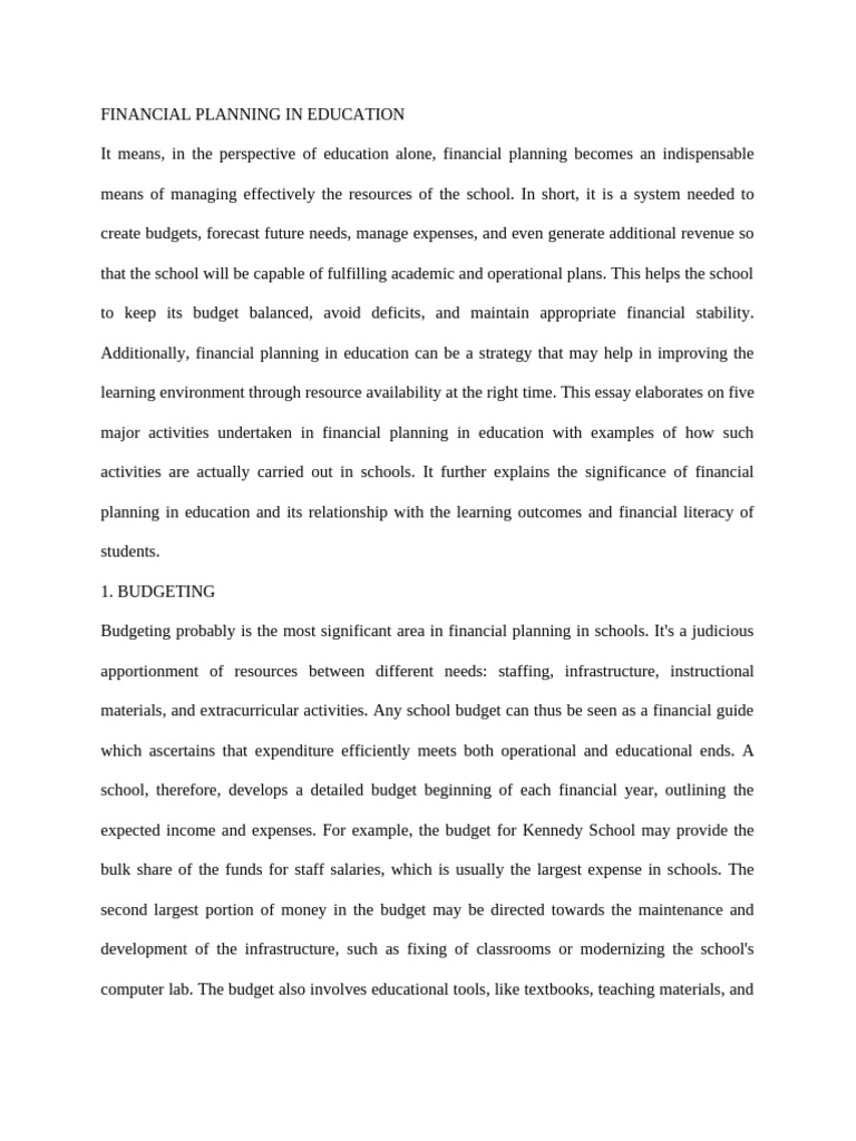 Pac 103 Assignment 3 Paraphrase | PDF | Expense | Budget