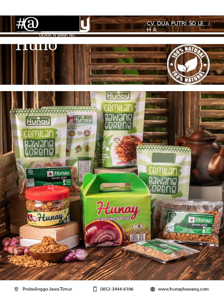Bawang Goreng Hunay: Probolinggo's Delicacy | PDF | Shallot | Foods