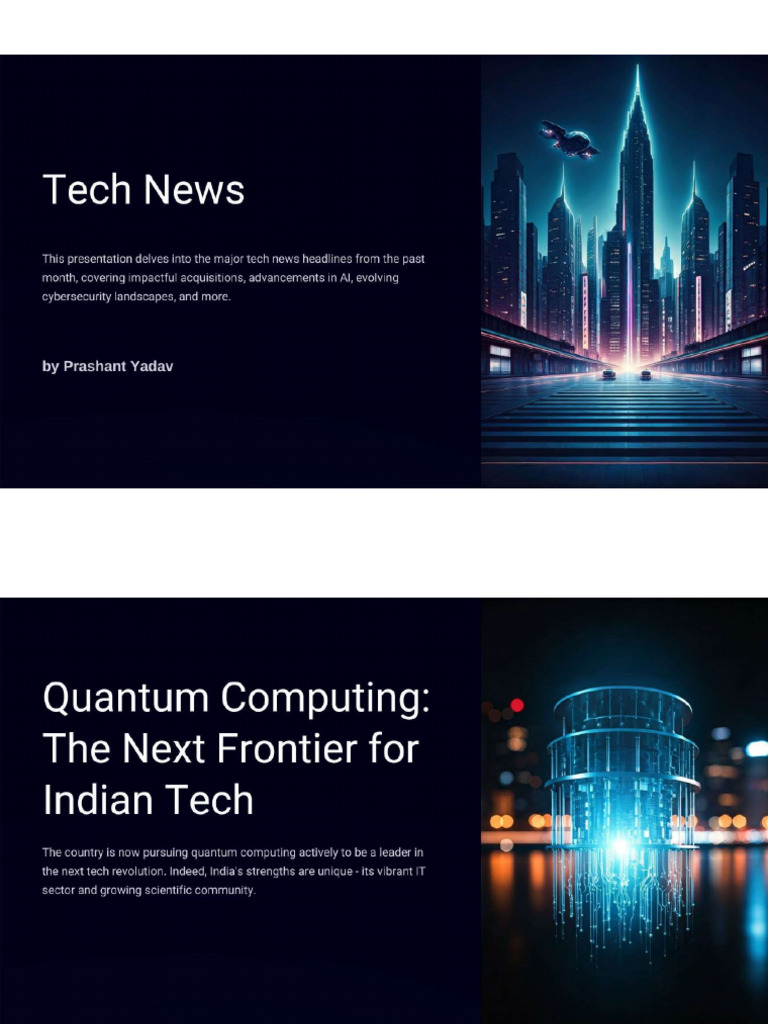 Tech News by Prashant Yadav | PDF