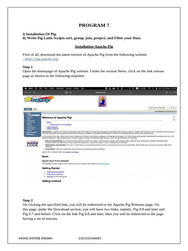 Shoaib Program From 7 | PDF | Computer File | Directory (Computing)
