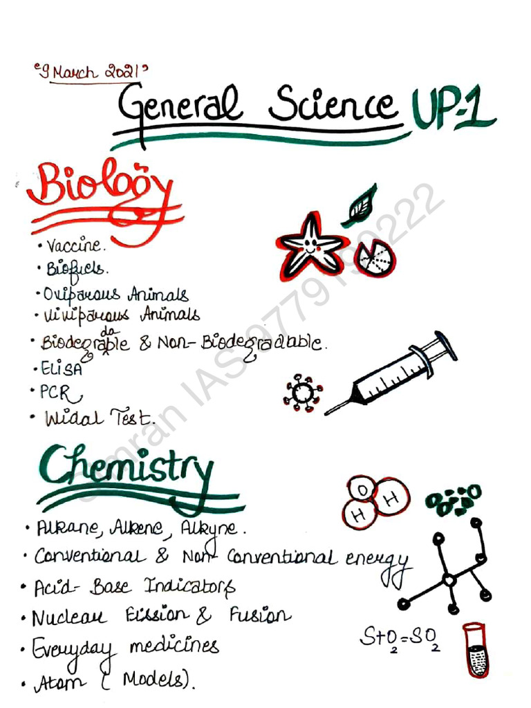 Gen Sci Upd 1 PDF 2 | PDF