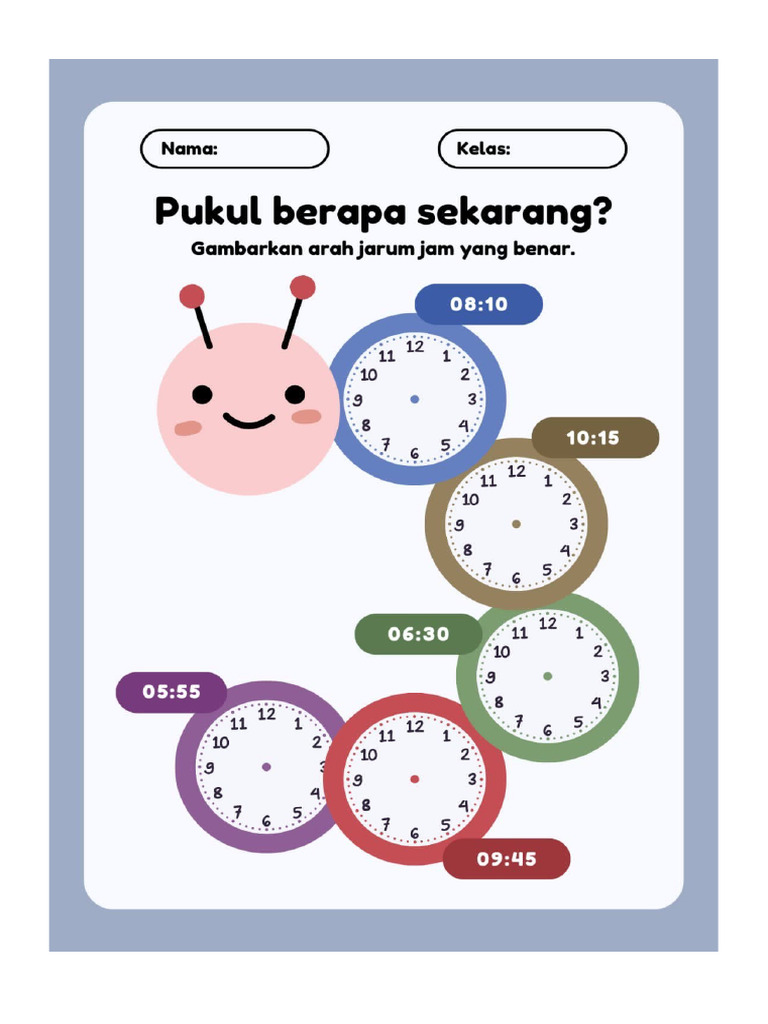 Jam Kelas 1 | PDF