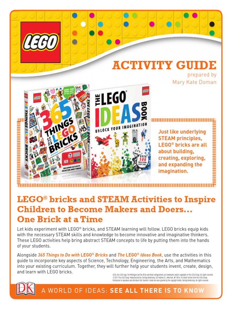 LEGO LEGO STEAM Teachers Guide | PDF | Lego | Copyright