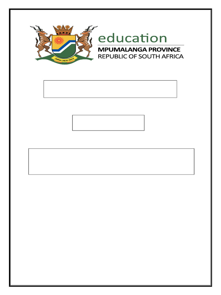 PHSC GR 11 P2 Question Paper English | PDF | Gases | Chemical Reactions