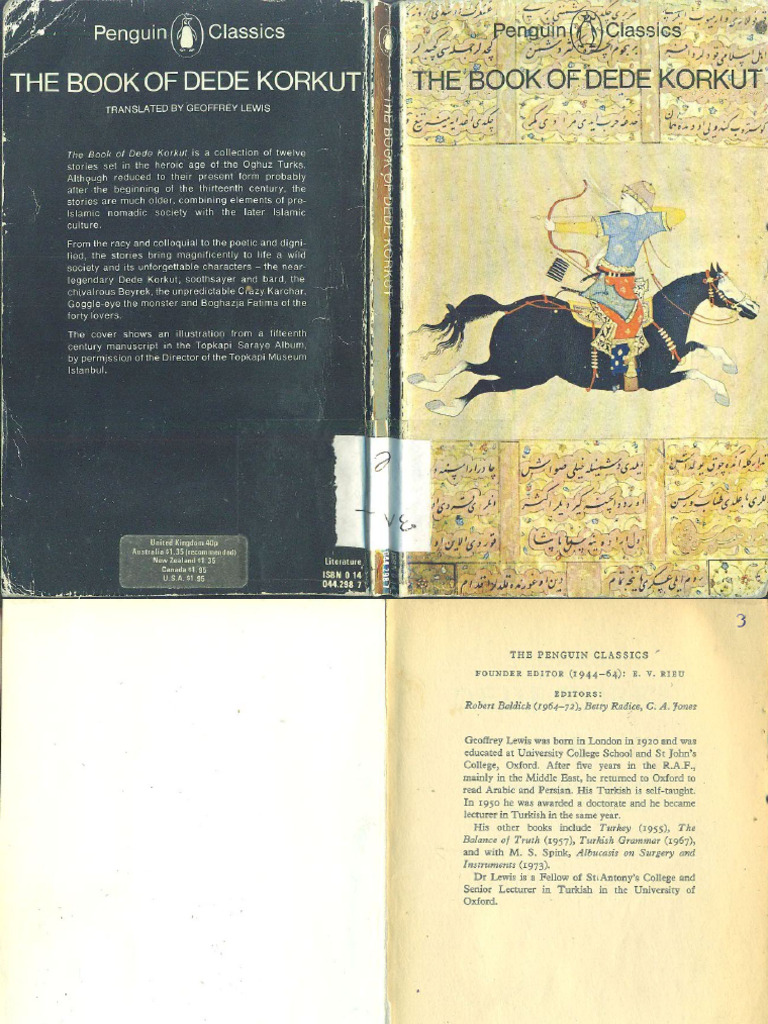 The Book of Dede Korkut - Jeoffrey Lewis - Warren S. Walker - İngilizce ...