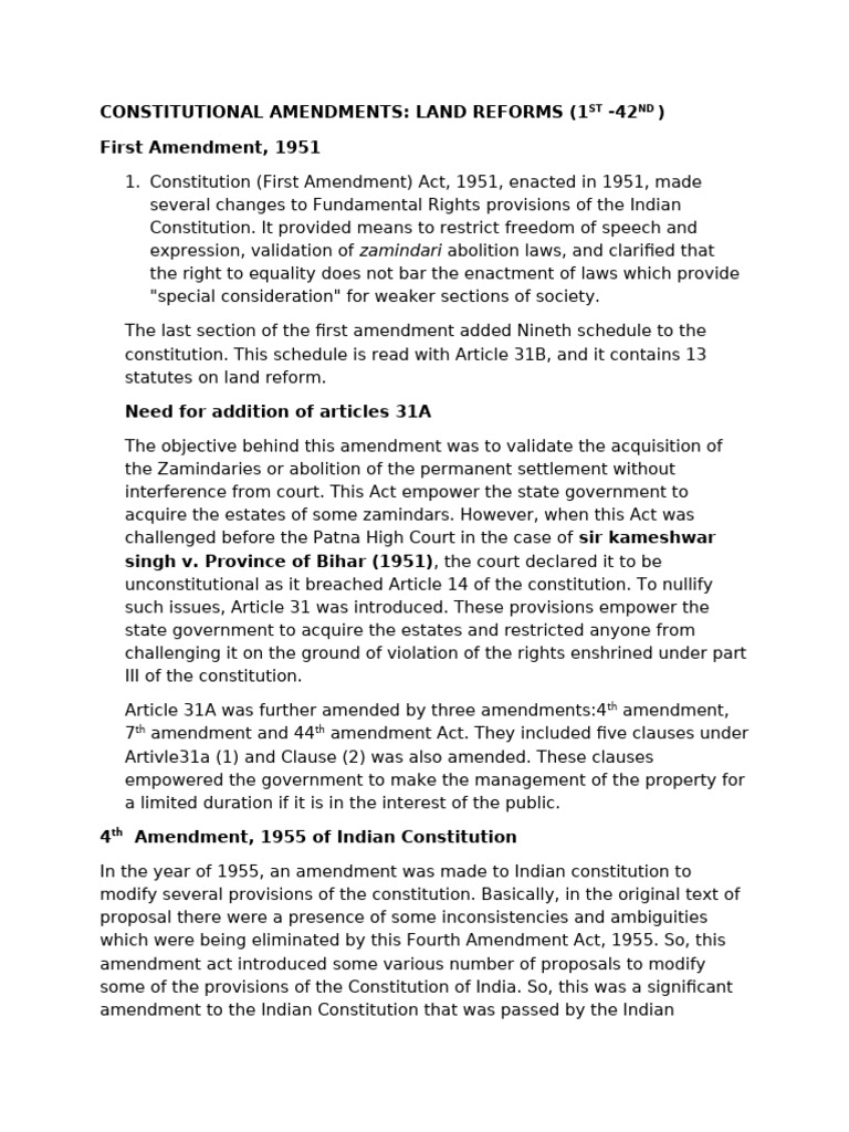 Constitutional Developments | PDF | Constitutional Amendment | Constitution