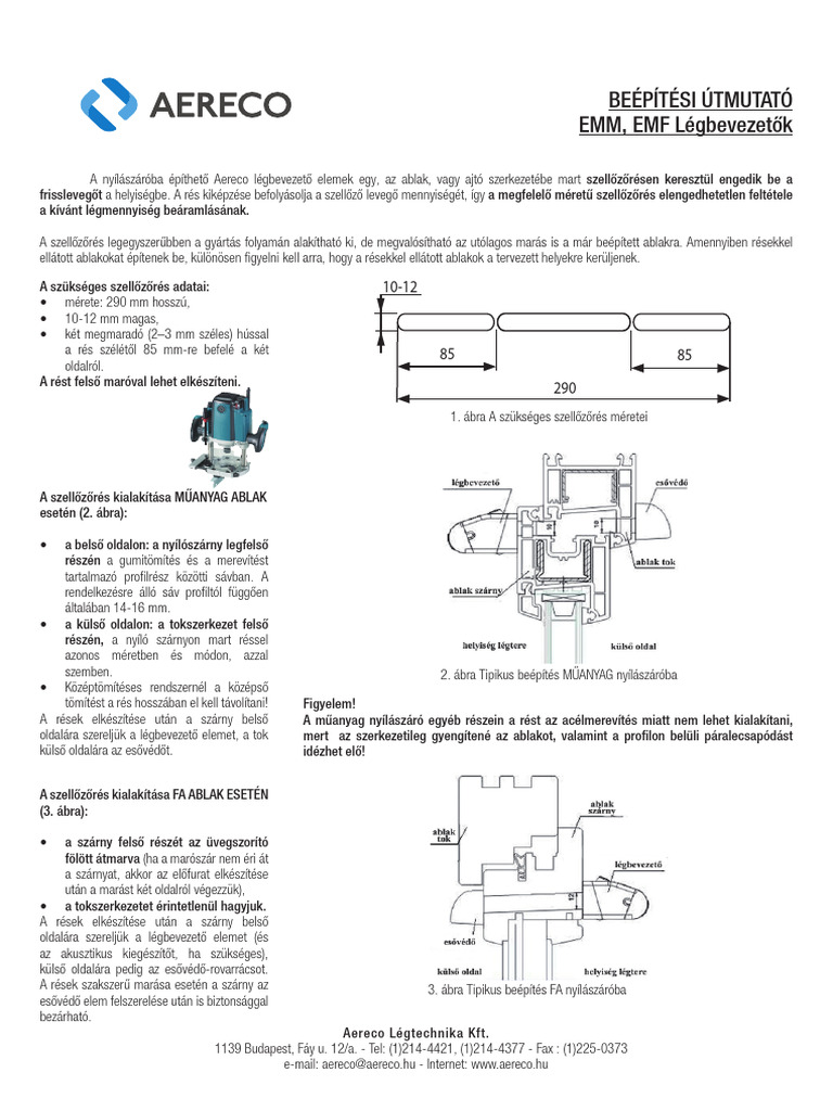 Instructiuni de Montaj - EMM - EMF | PDF